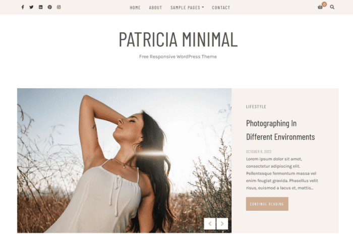 Patricia Minimal Documentation - VolThemes